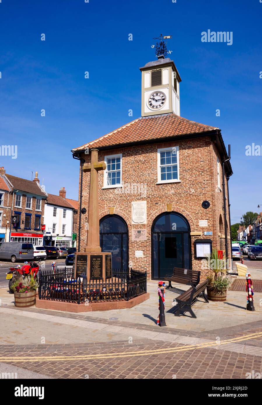 Yarm Town Hall Stock Photo - Alamy