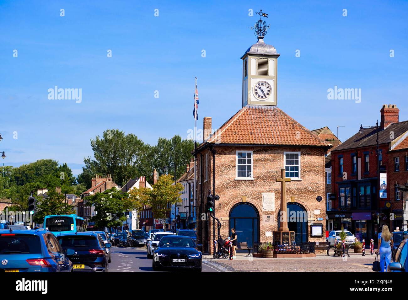 Yarm Town Hall Stock Photo - Alamy