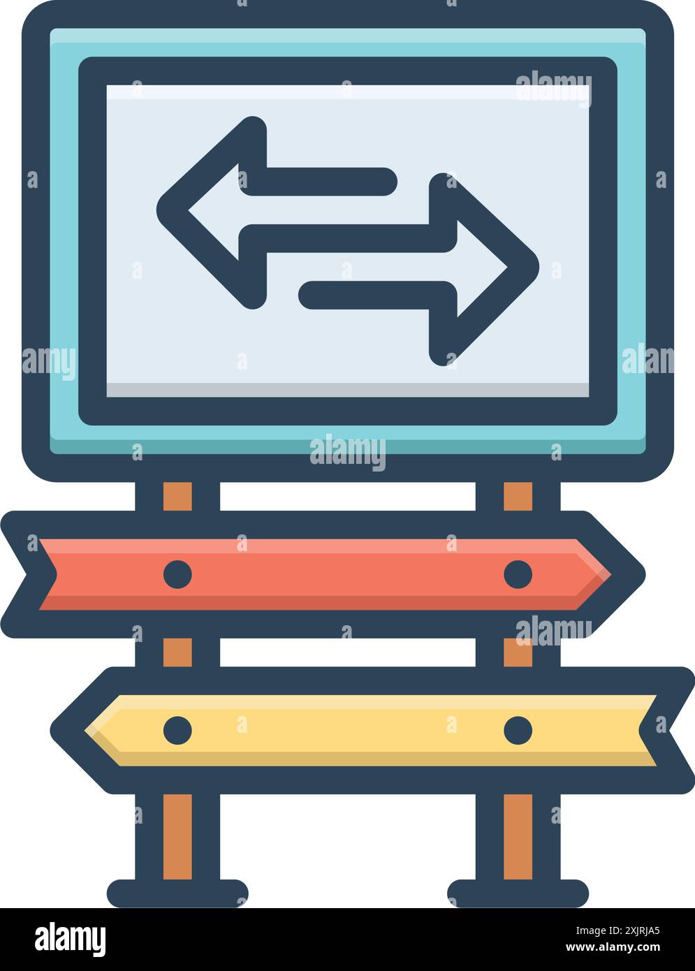 Icon for directions,guidelines Stock Vector Image & Art - Alamy