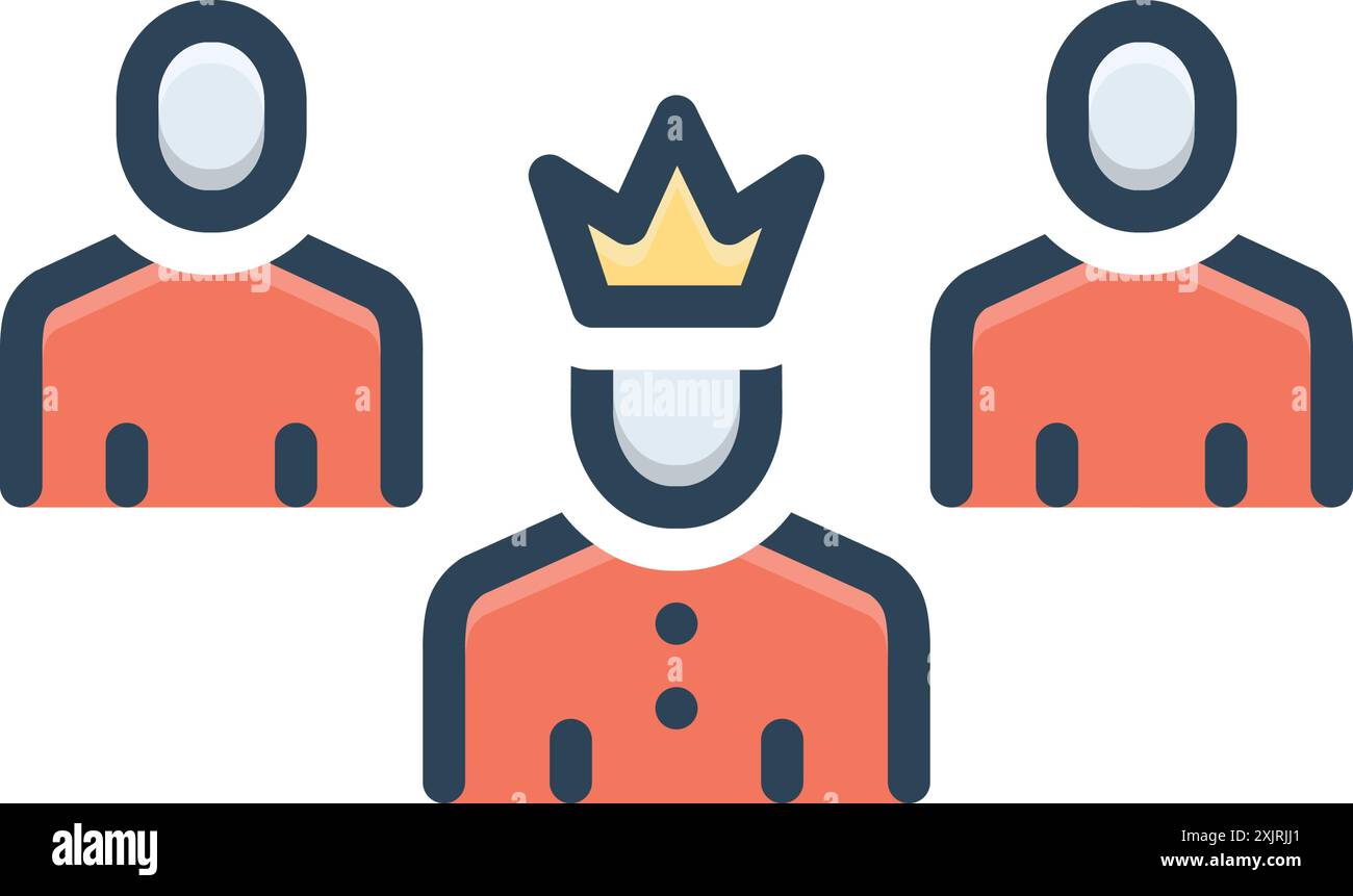 Symbol negotiator Stock Vector Images - Alamy