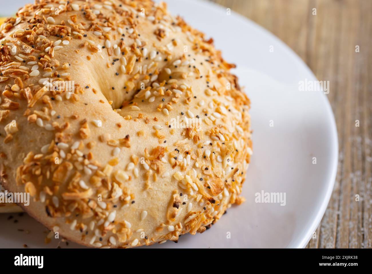 Everything bagel texture hi-res stock photography and images - Alamy