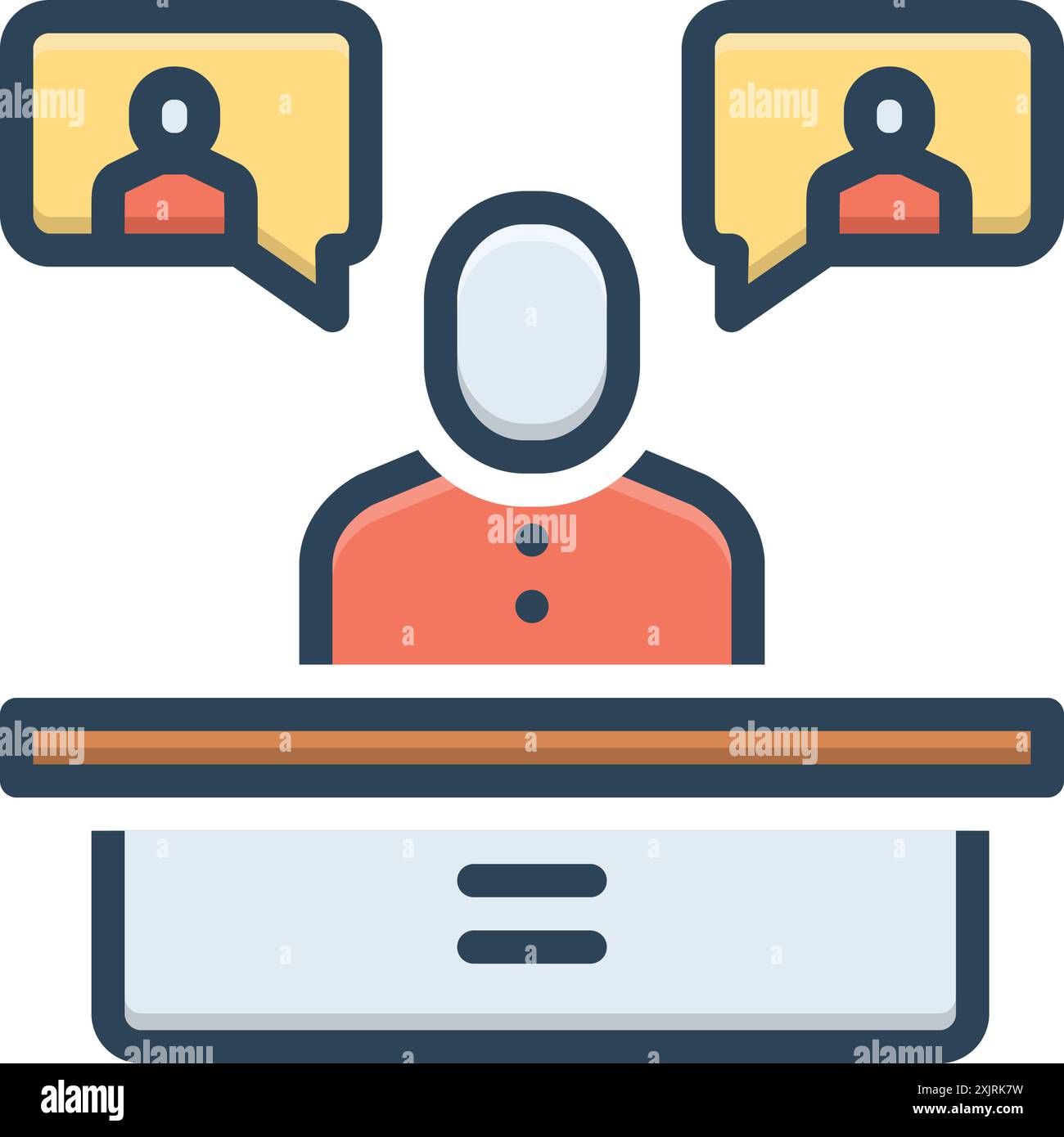 Icon for introduced,familiarize Stock Vector Image & Art - Alamy