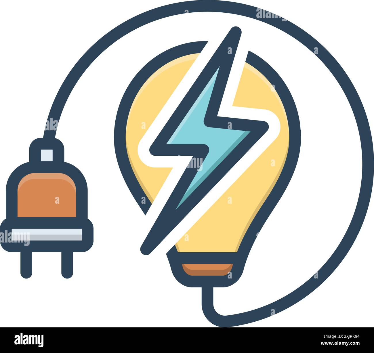 Icon for electricity,current Stock Vector Image & Art - Alamy