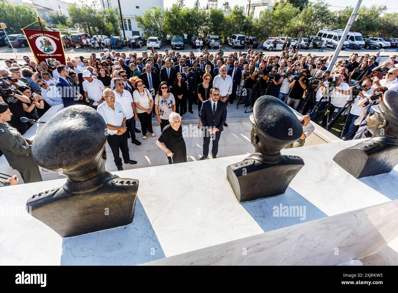 Nicosia, Cyprus. 20th July, 2024. President of Cyprus NIKOS ...