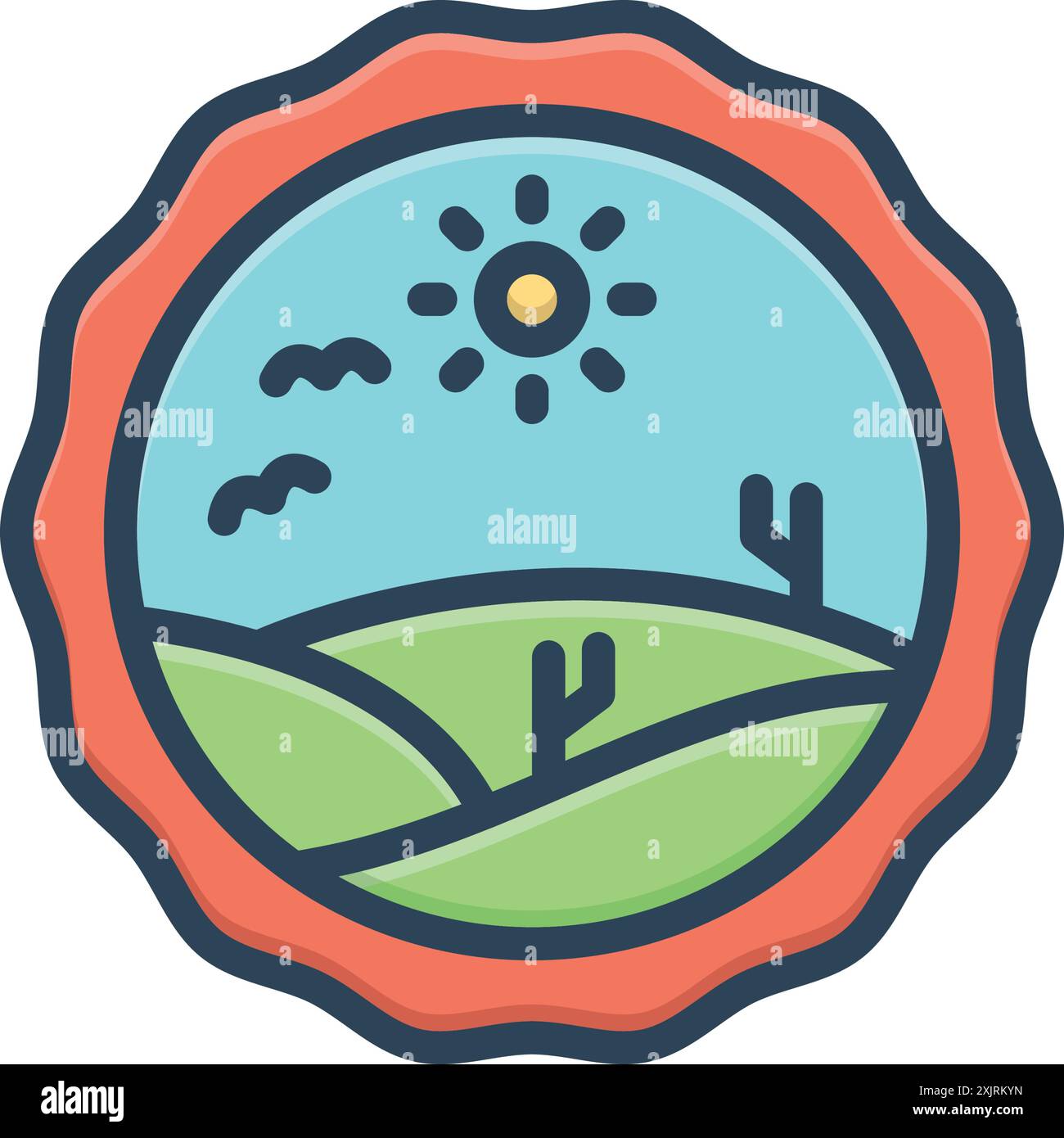 Icon for painting,scenery Stock Vector Image & Art - Alamy