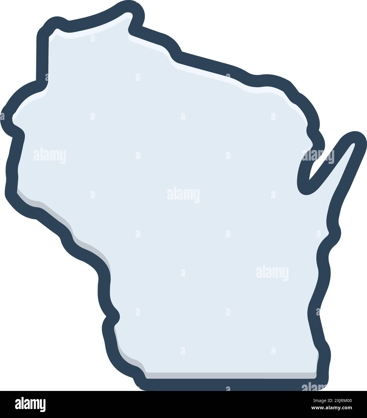 Milwaukee wisconsin vector vectors hi-res stock photography and images ...