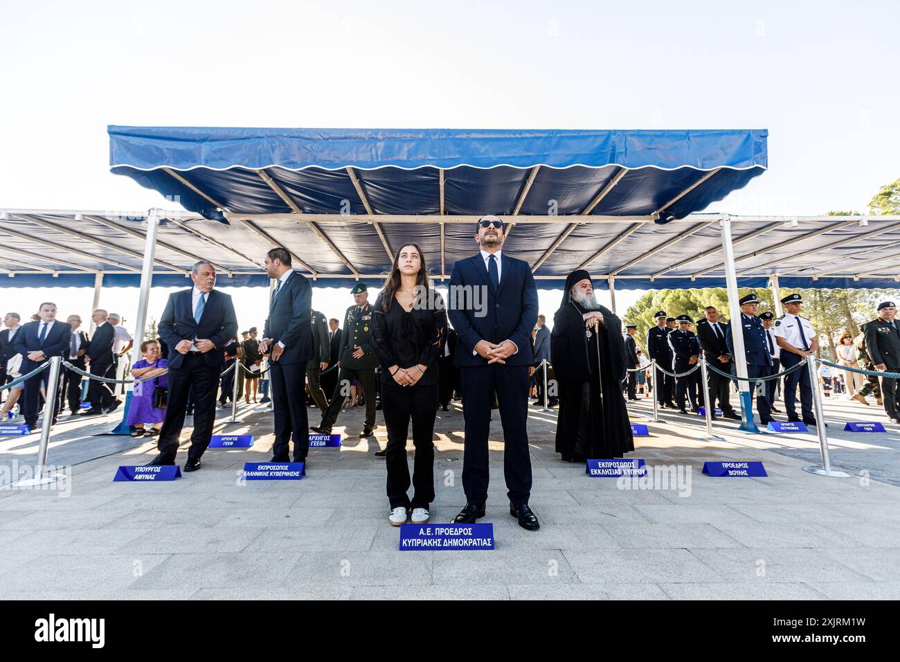 Nicosia, Cyprus. 20th July, 2024. President of Cyprus NIKOS ...