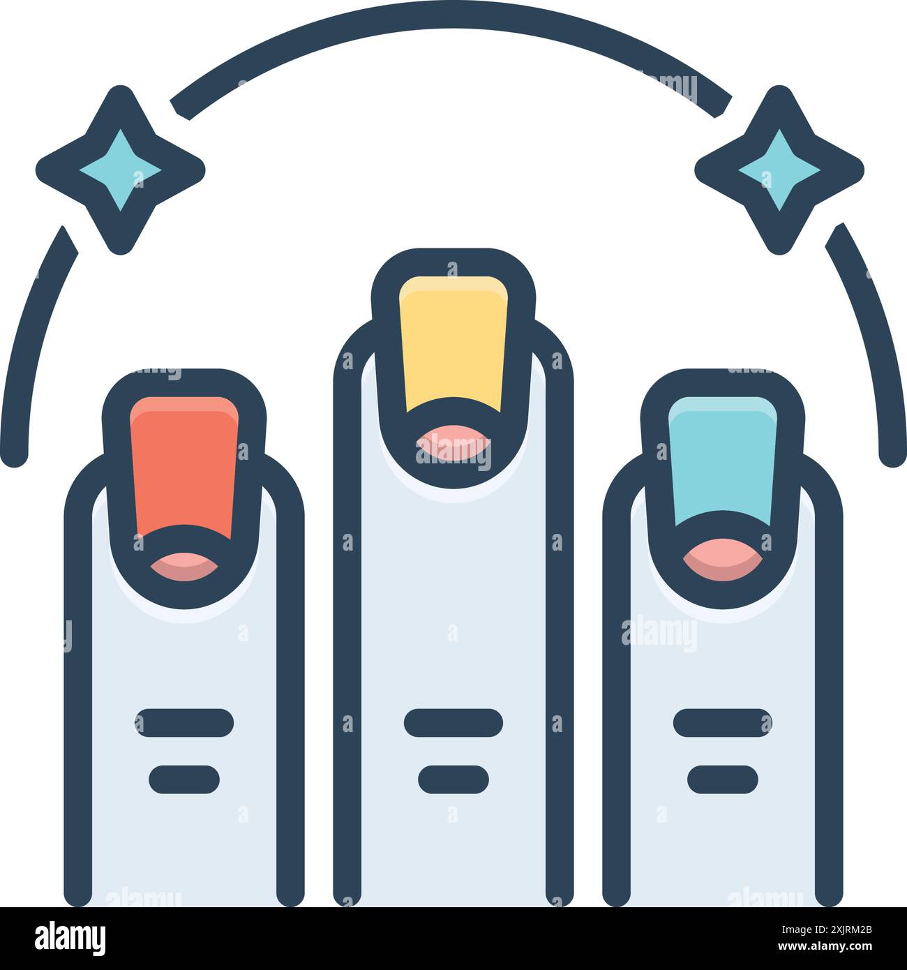 Icon for nails,finger Stock Vector Image & Art - Alamy