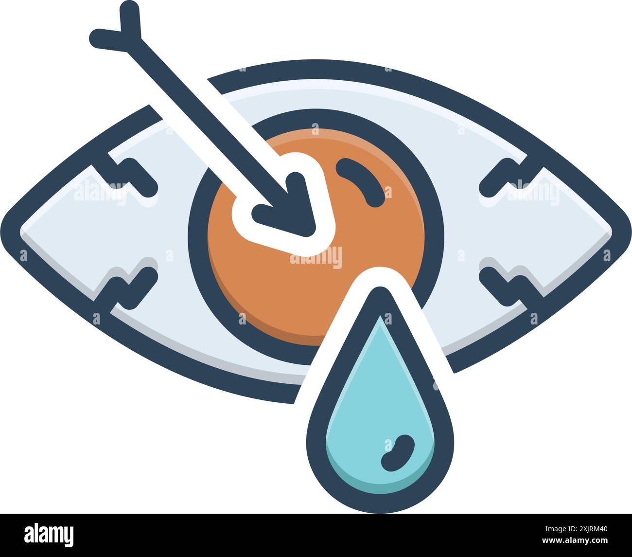 Icon for conjunction,tear Stock Vector Image & Art - Alamy