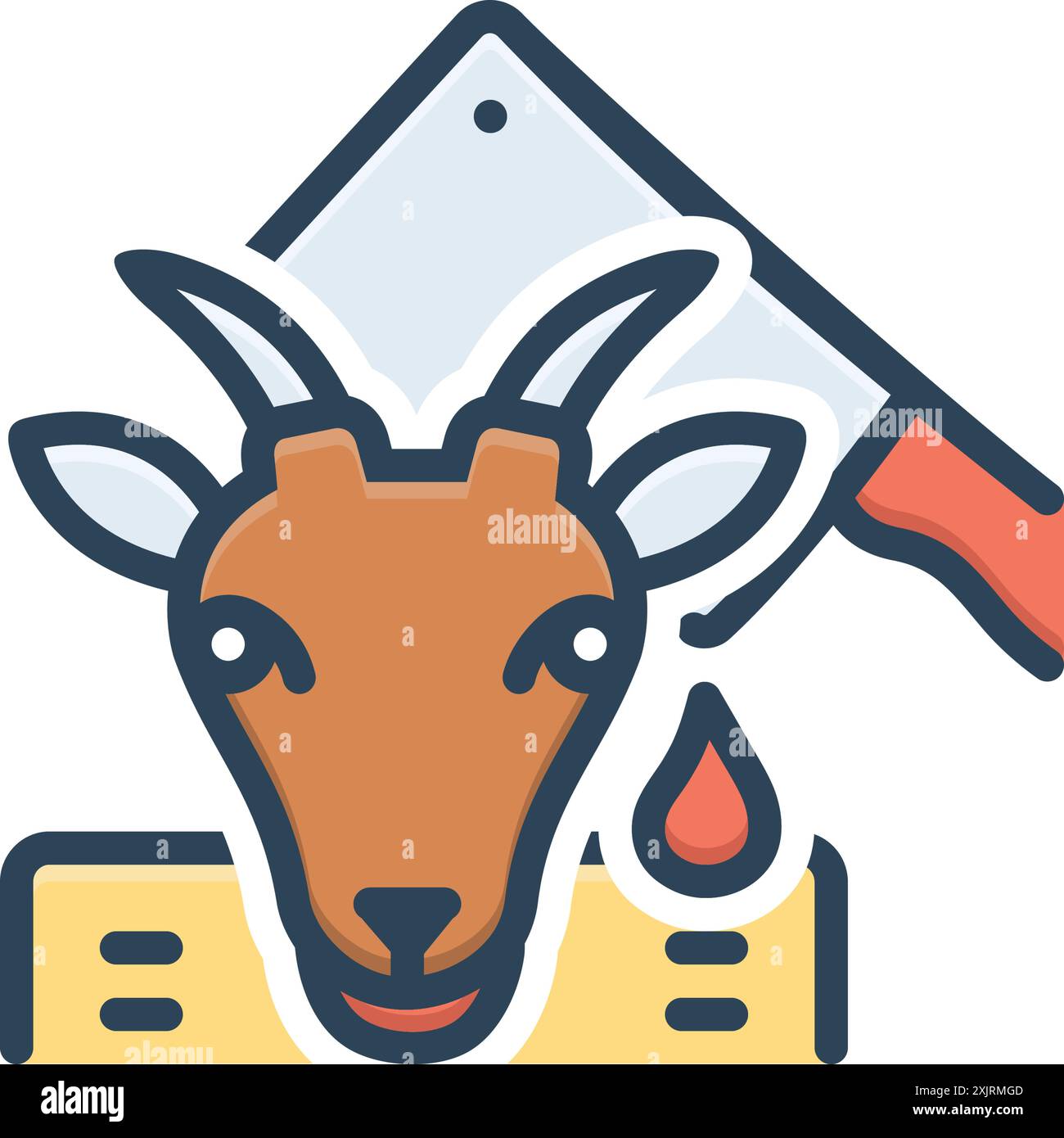 Icon for sacrifice ,butcher Stock Vector Image & Art - Alamy