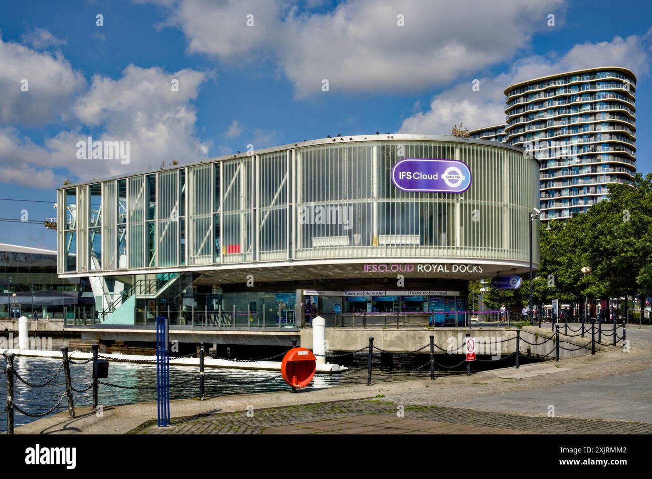 IFS Cloud Cable Car Northern Terminal, Royal Victoria Dock, Borough Of ...