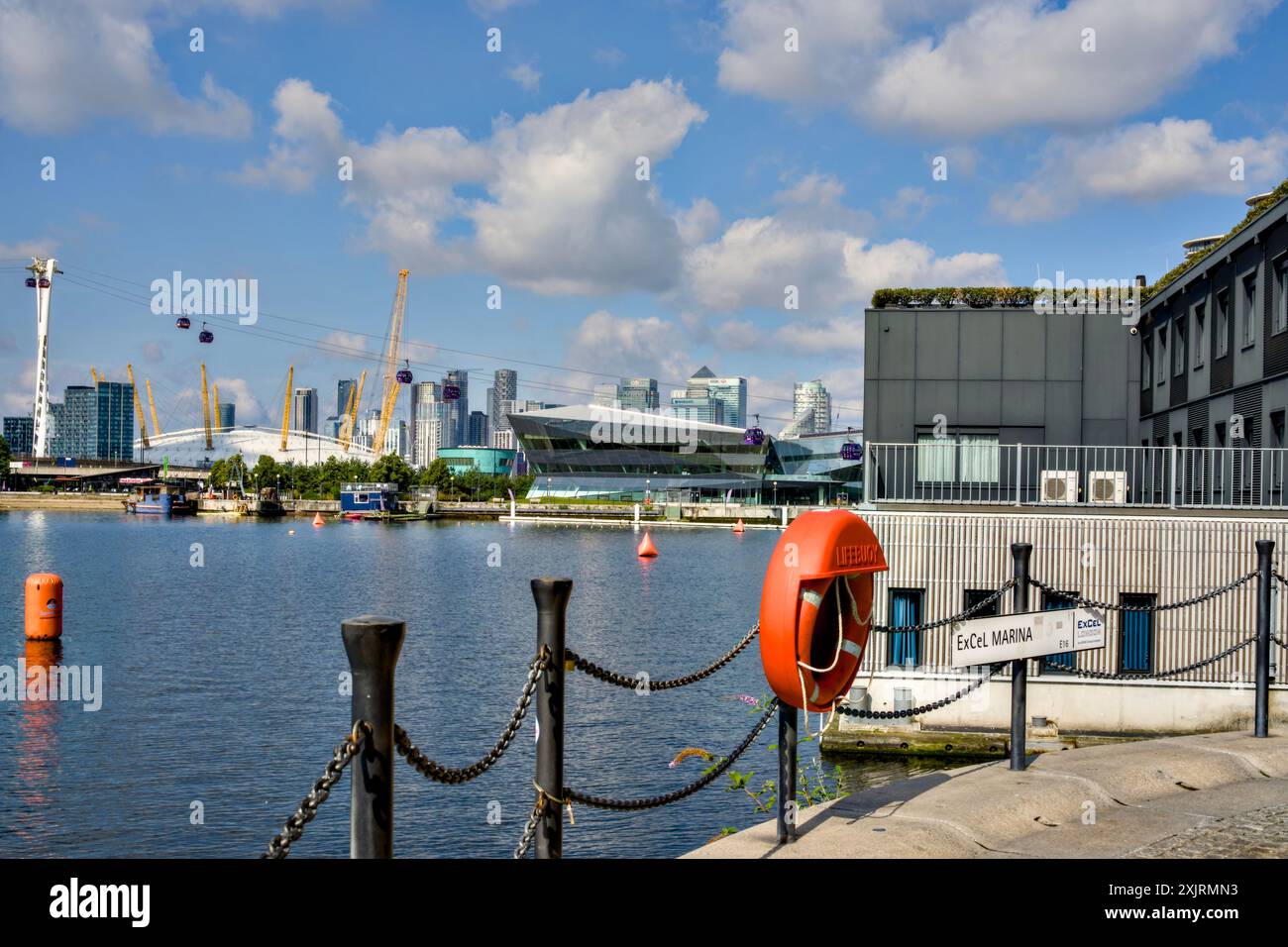 Royal Victoria Dock, Borough Of Newham, London, England, U.K Stock ...