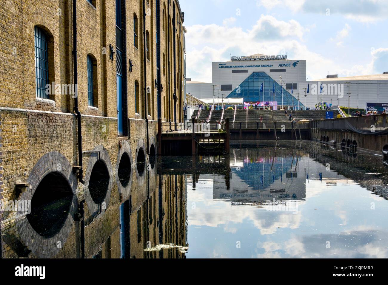 Restored Warehouse, Royal Victoria Dock, Borough Of Newham, London ...