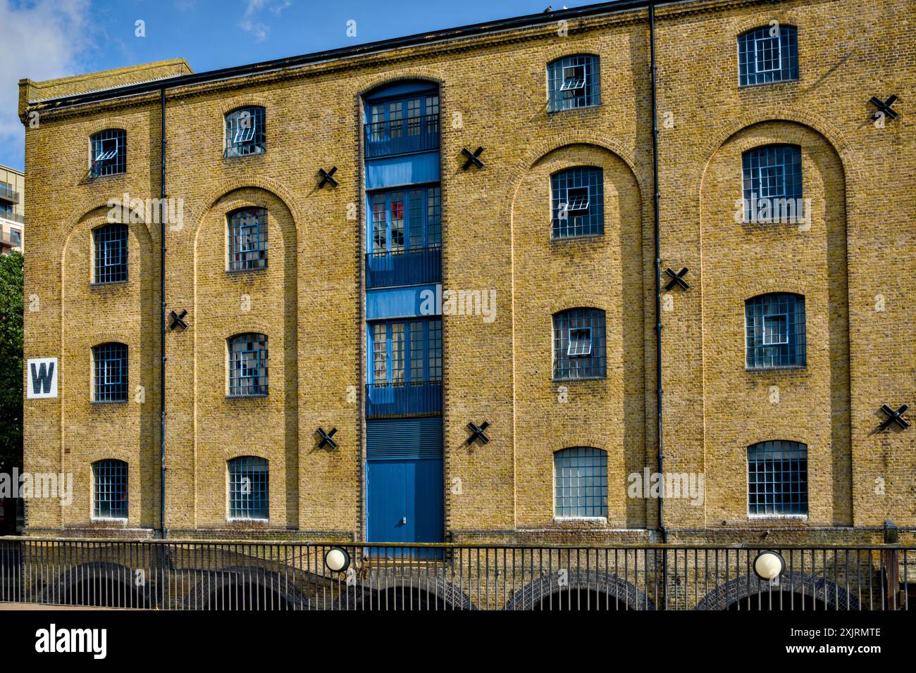 Restored Warehouse, Royal Victoria Dock, Borough Of Newham, London ...