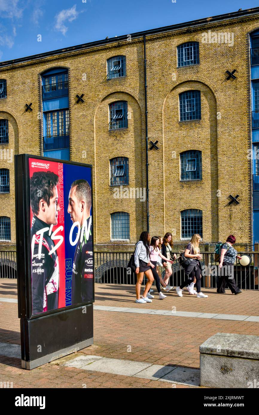 Restored Warehouse, Royal Victoria Dock, Borough Of Newham, London ...