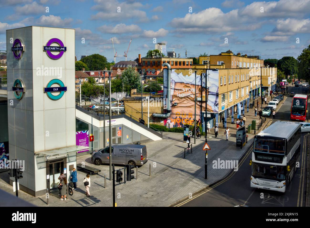 Custom House Station, Royal Victoria Dock, Borough Of Newham, London ...