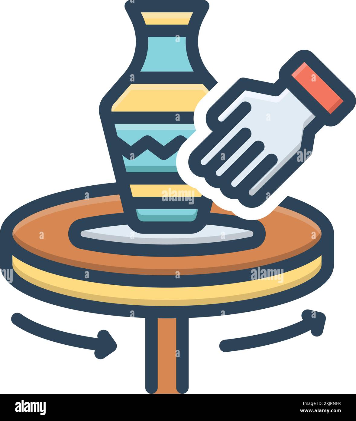 Icon for pottery,ceramics Stock Vector Image & Art - Alamy