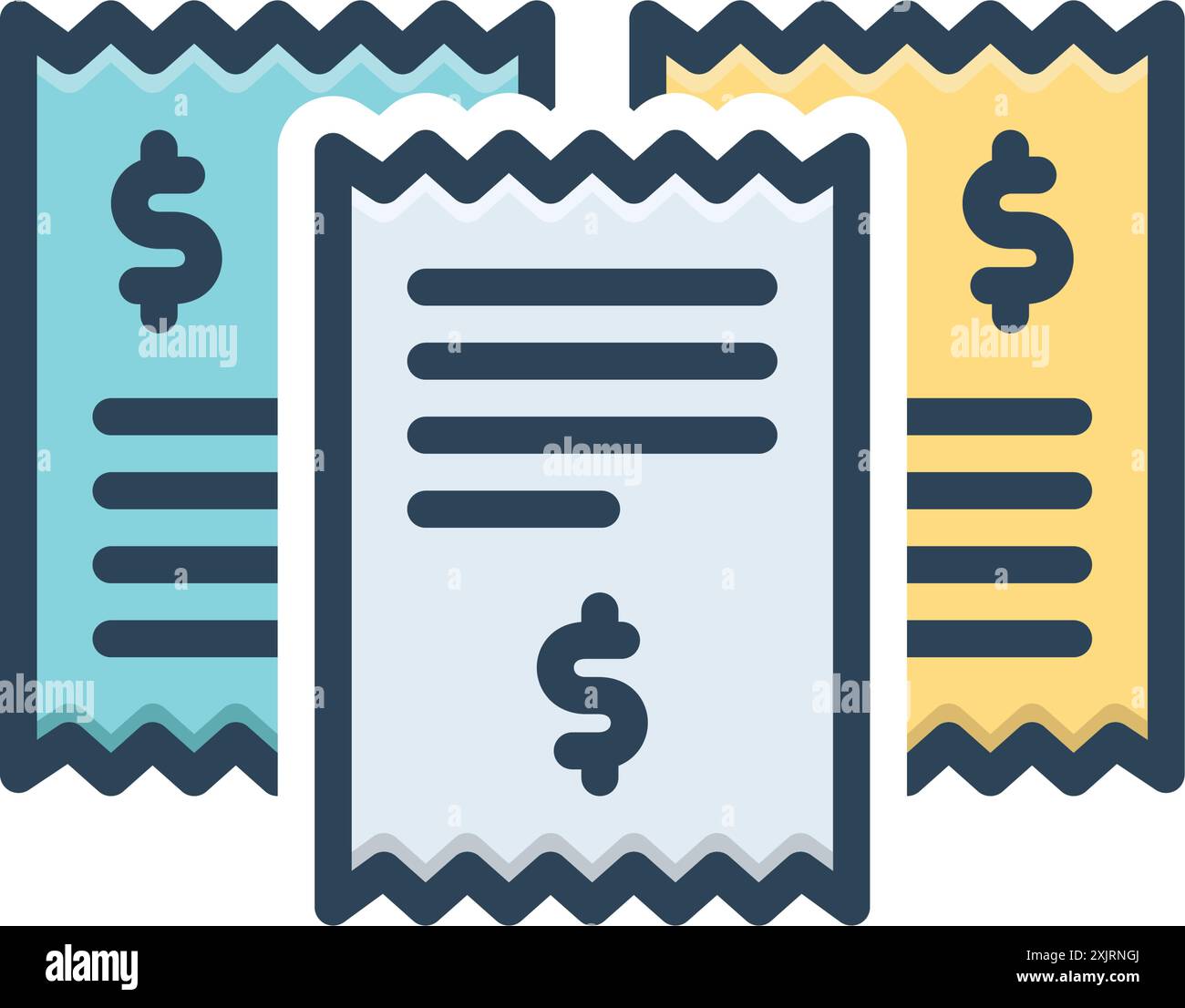 Icon for receipt,receiving Stock Vector Image & Art - Alamy