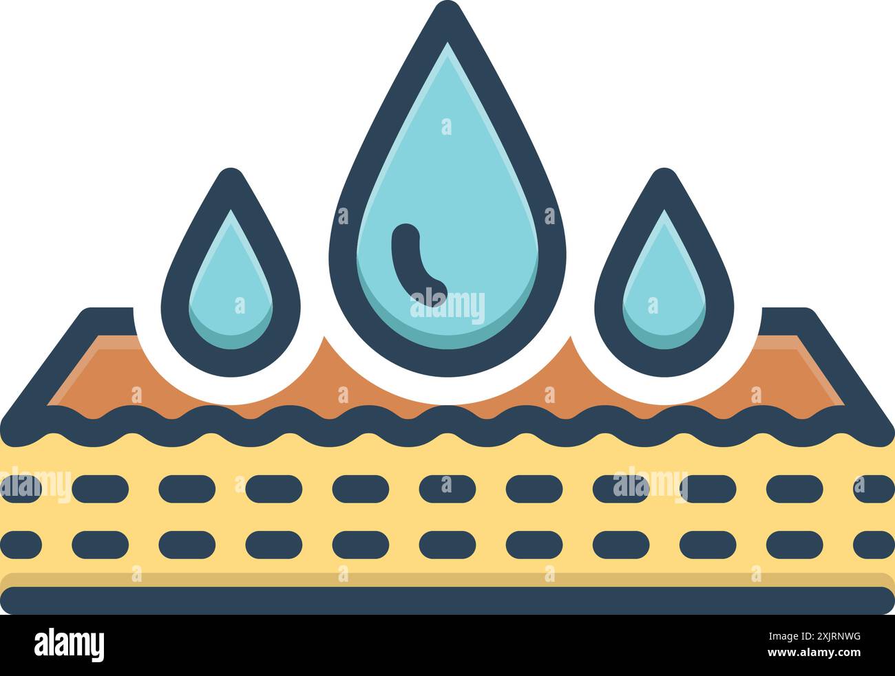 Icon for absorption,soaking Stock Vector Image & Art - Alamy