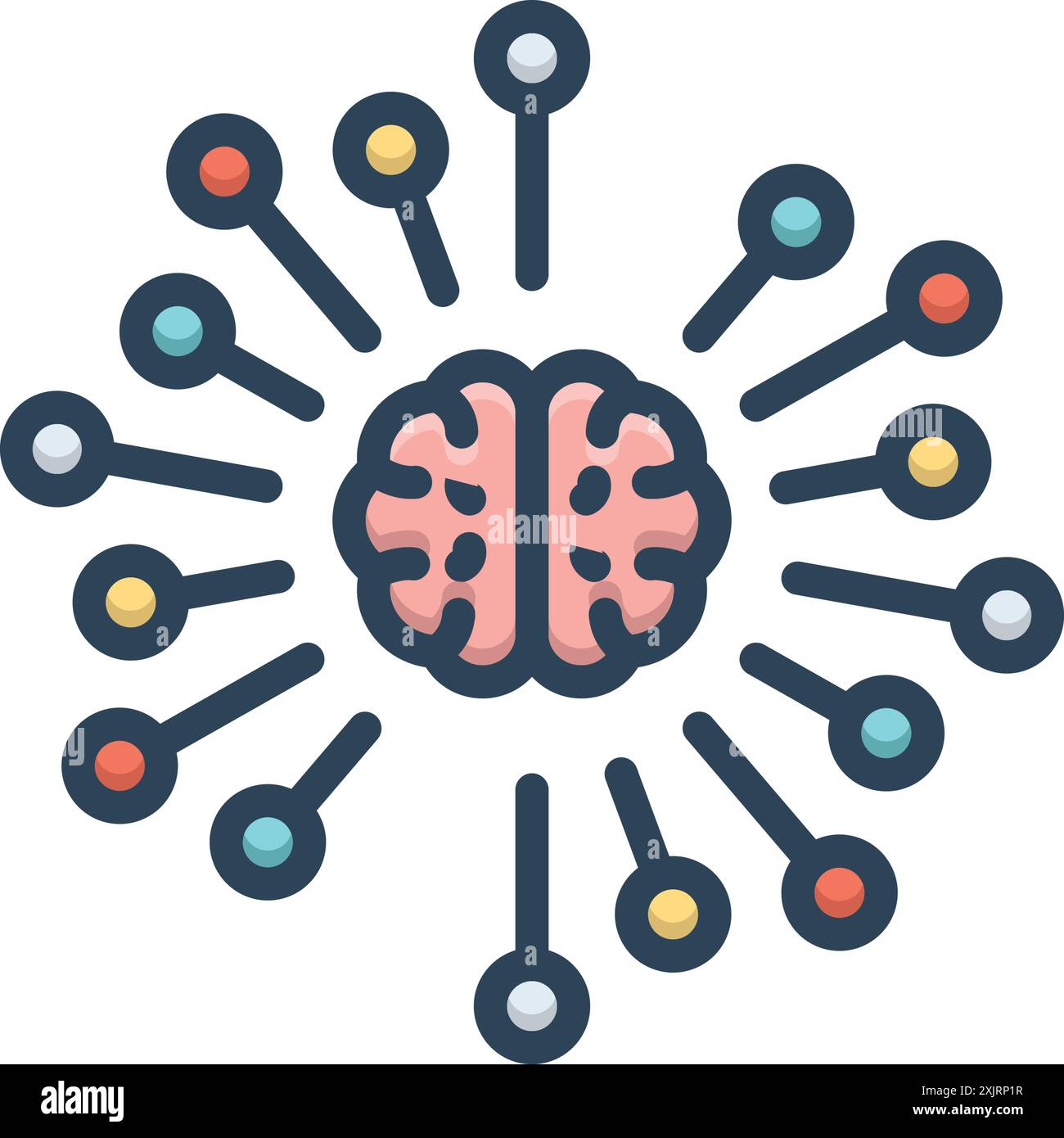 Icon for neural,system Stock Vector Image & Art - Alamy