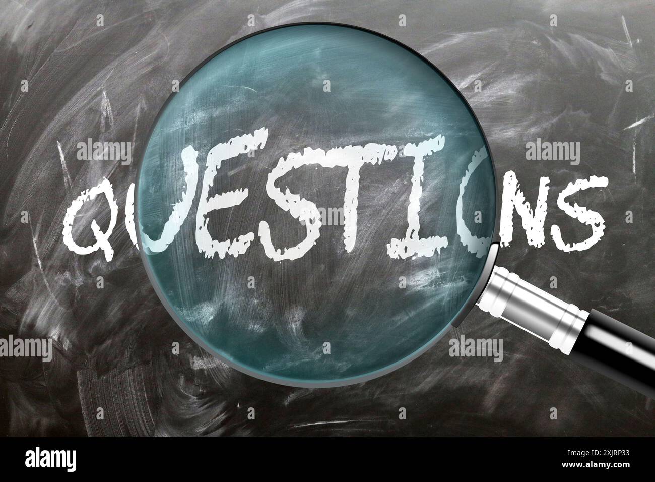 Questions - learn, study and inspect it. Taking a closer look at ...