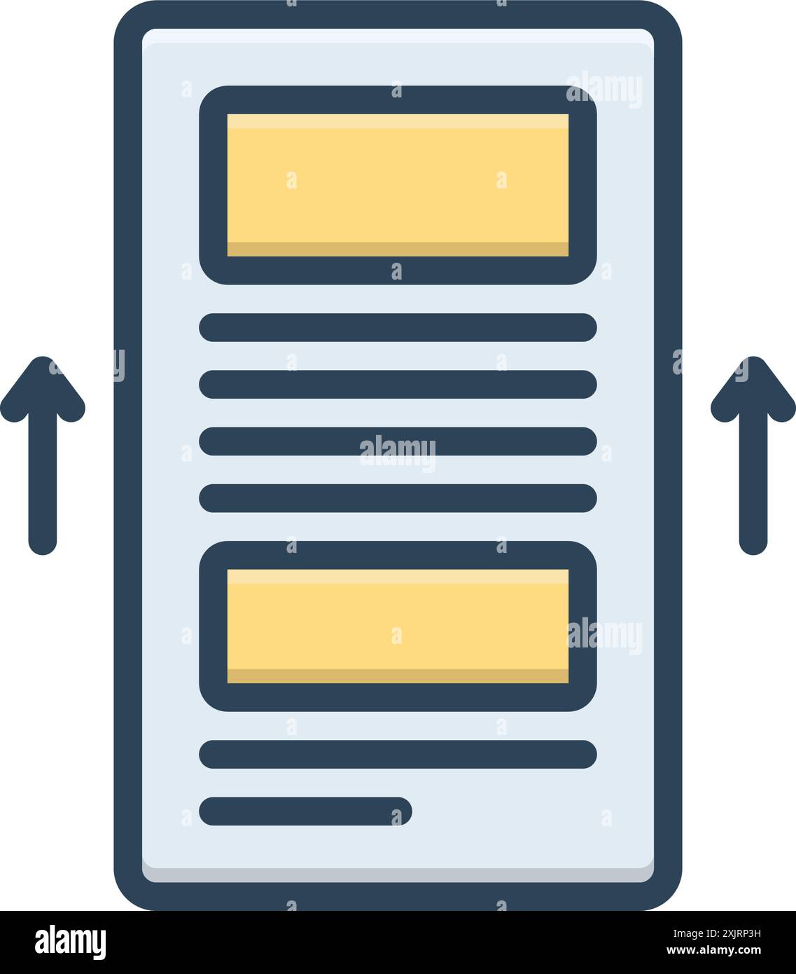 Icon for vertical,steep Stock Vector Image & Art - Alamy