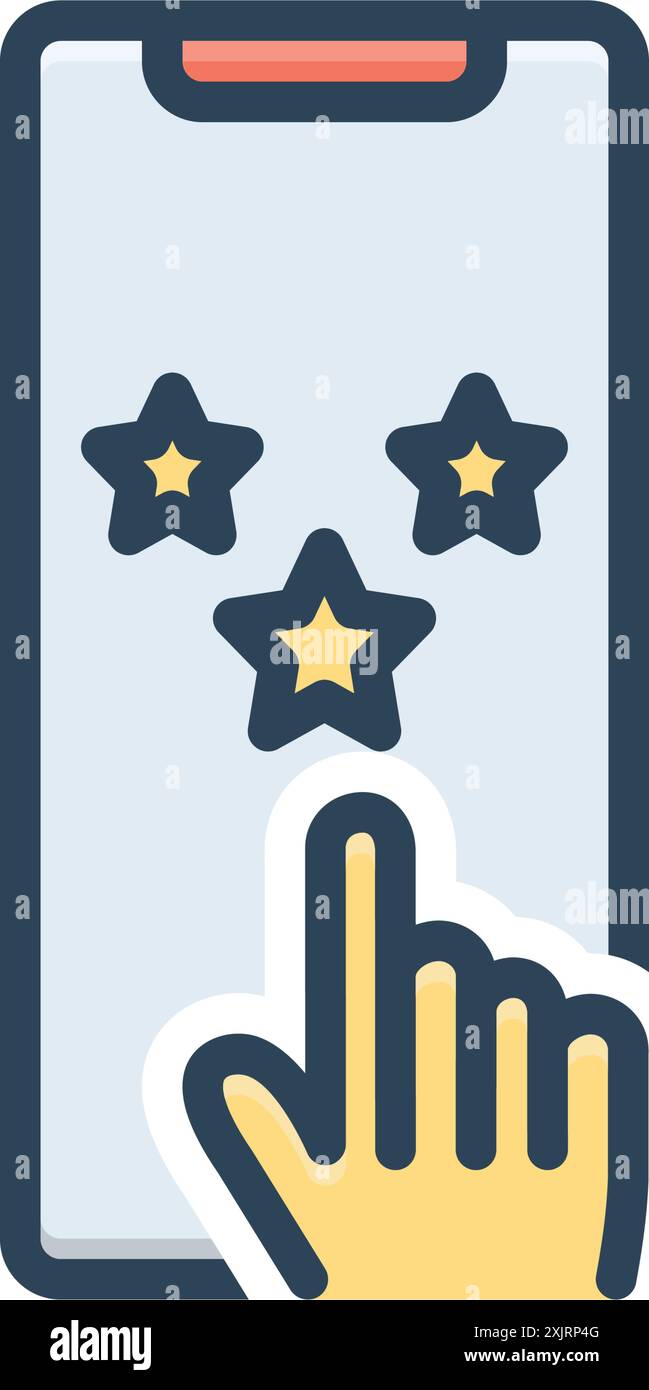 Reviewed vector vectors hi-res stock photography and images - Alamy