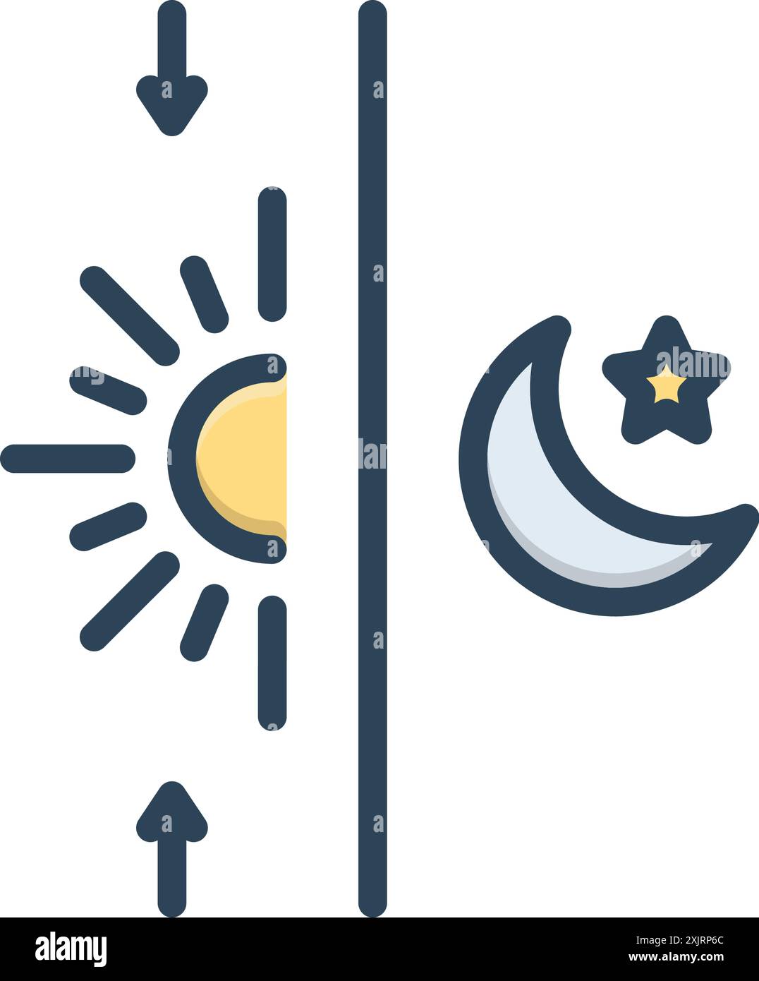 Afternoon daytime daytime Stock Vector Images - Alamy