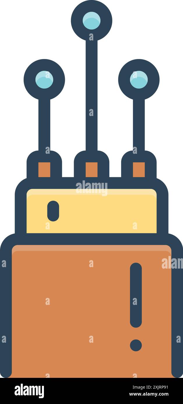 Icon for fibre,cable Stock Vector Image & Art - Alamy