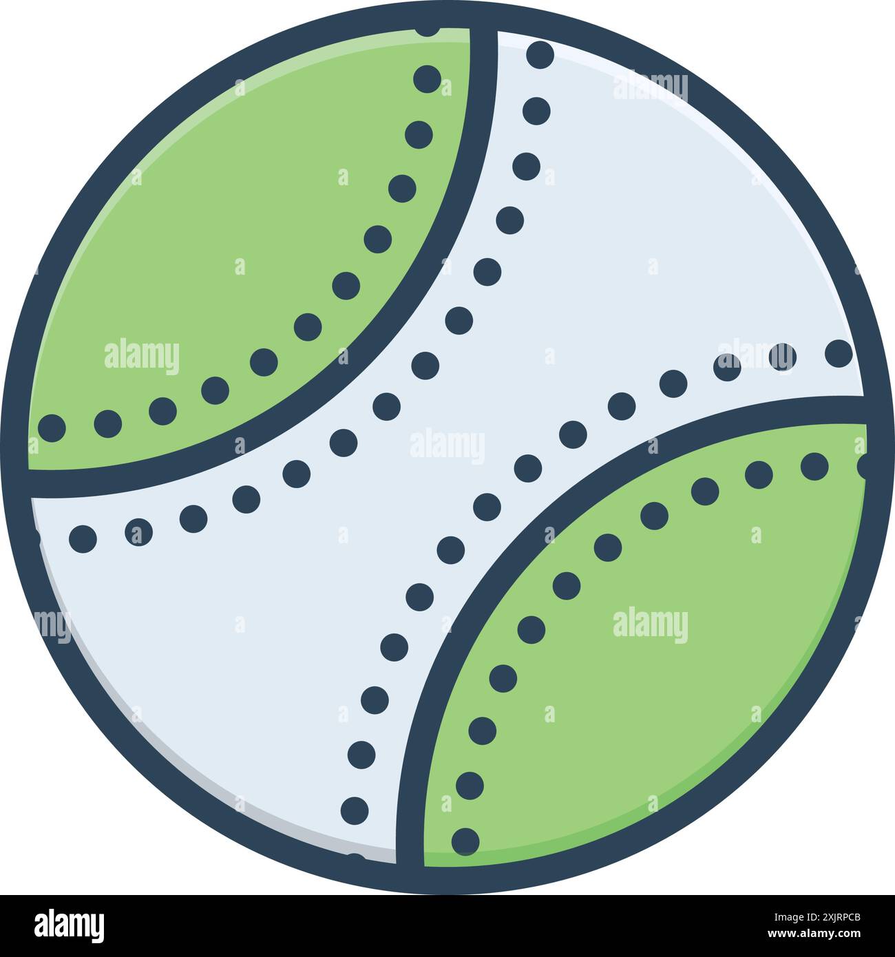 Icon softball football Cut Out Stock Images & Pictures - Alamy