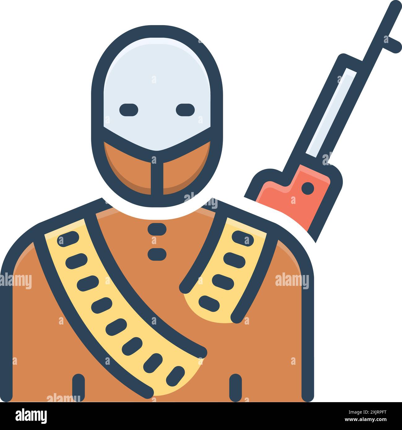 Terrorist gunman Stock Vector Images - Alamy