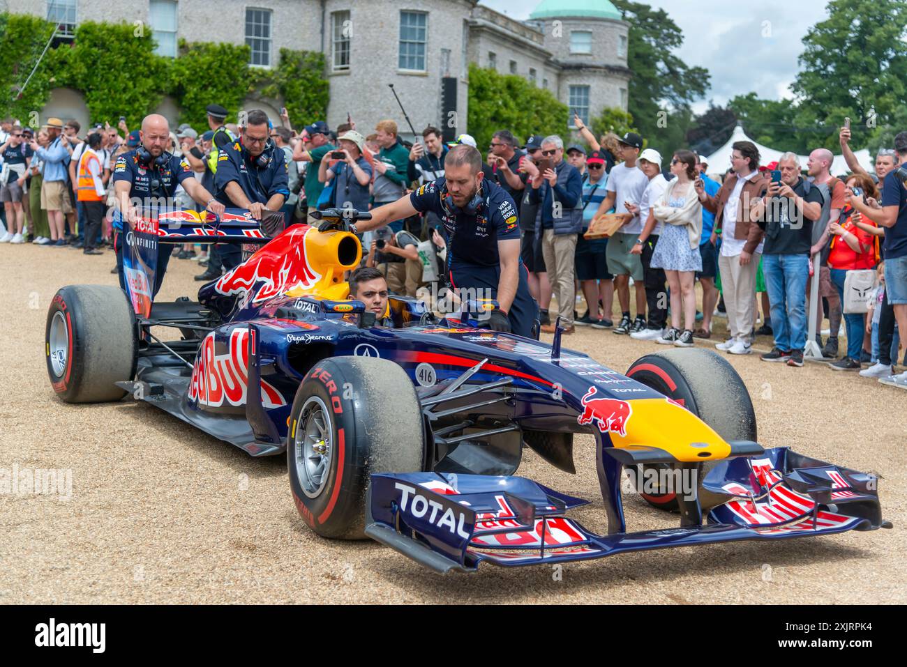 Red bull racing 20th anniversary celebration hi-res stock photography ...