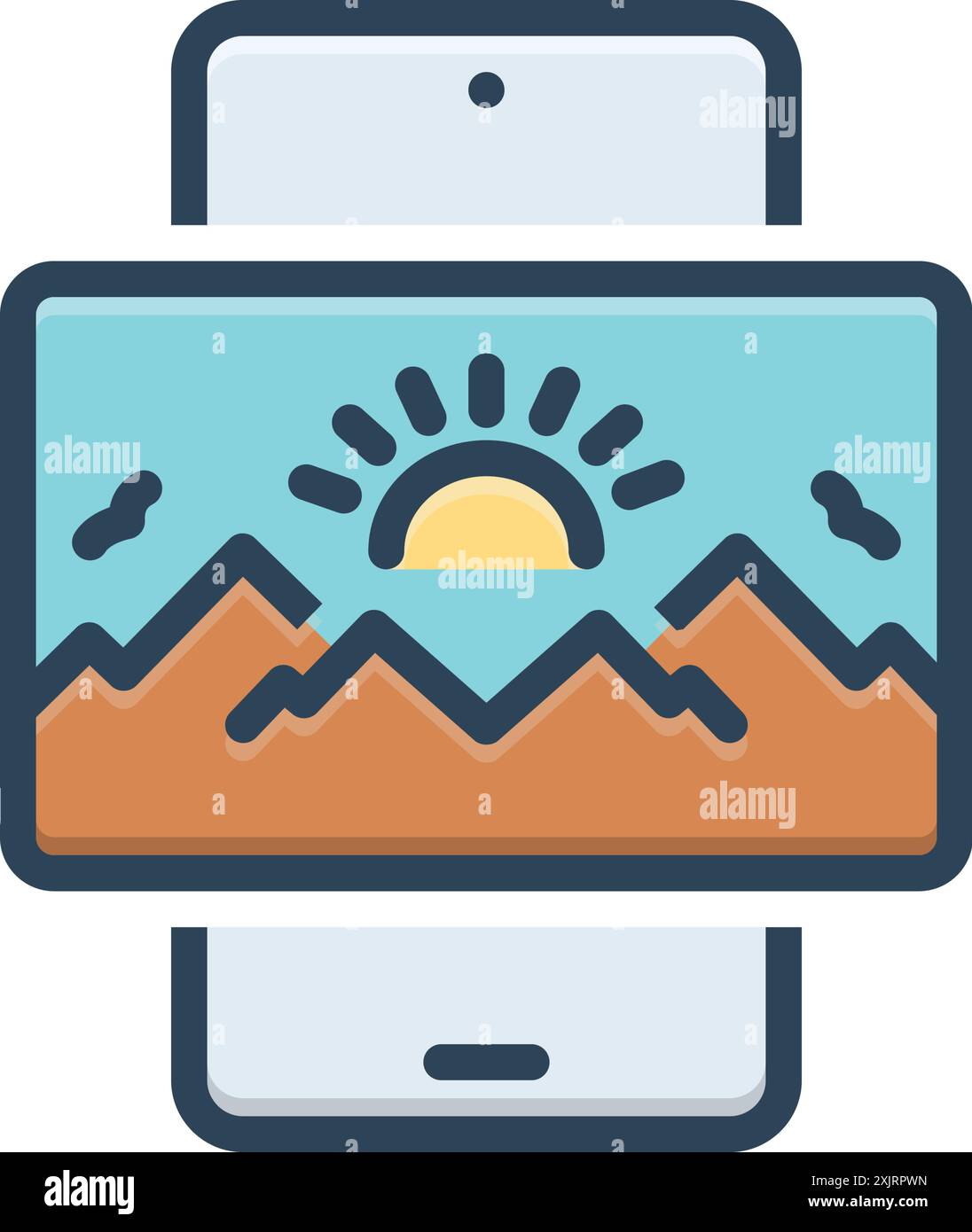 Icon for wallpapers,mobile Stock Vector Image & Art - Alamy