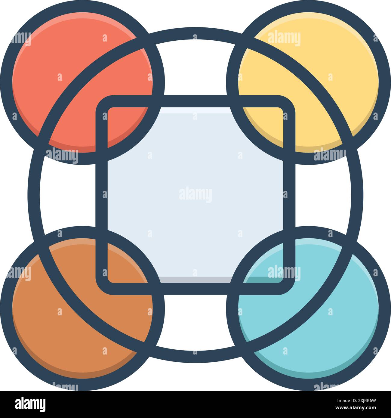Icon for combinations,merger Stock Vector Image & Art - Alamy