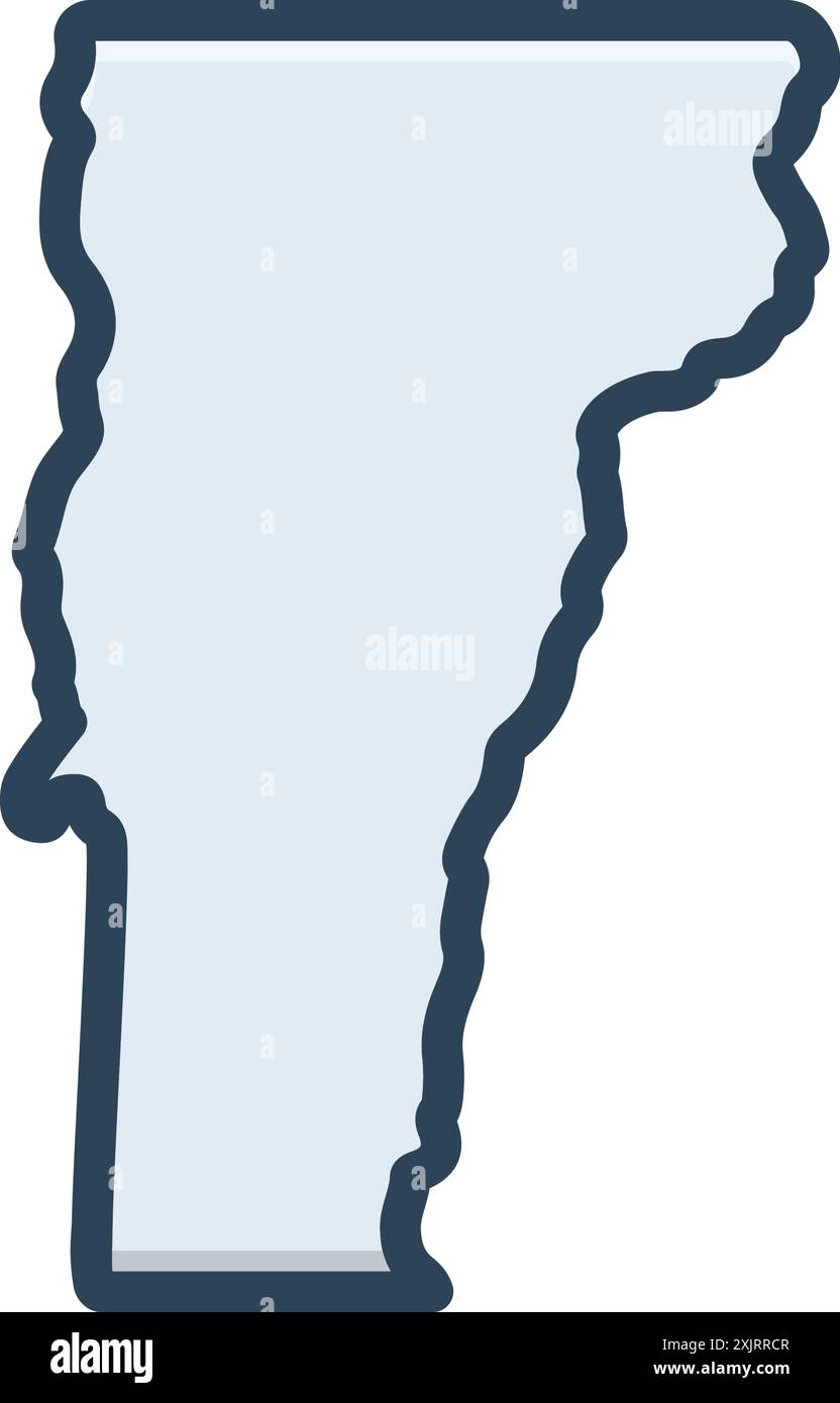 Icon for vermont,map Stock Vector Image & Art - Alamy