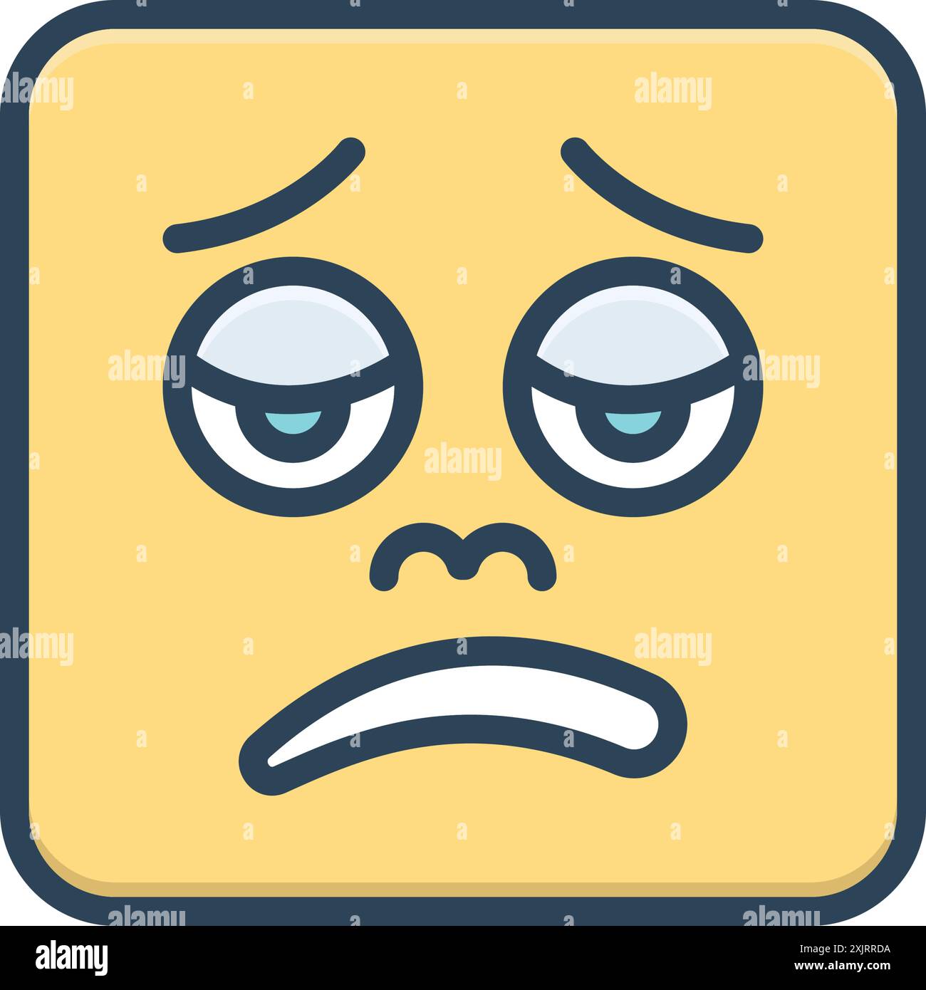 Disappointed emotion Stock Vector Images - Alamy