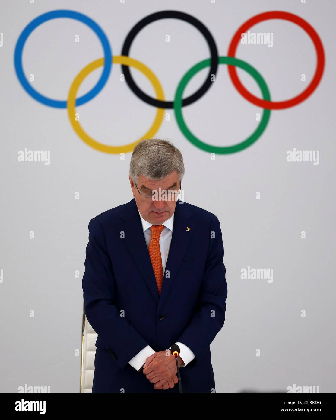 International Olympic Committee (IOC) President Thomas Bach during a ...