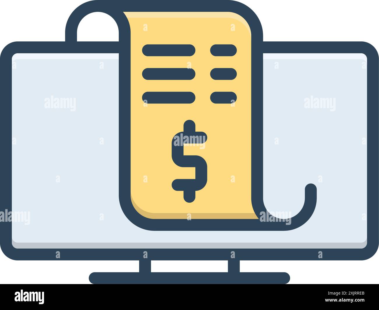 Icon for amounts,invoice Stock Vector Image & Art - Alamy