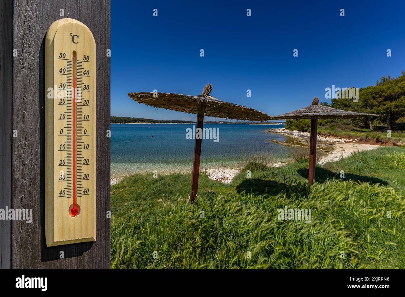 High temperatures in Croatia, heatwave over the Adriatic Sea ...