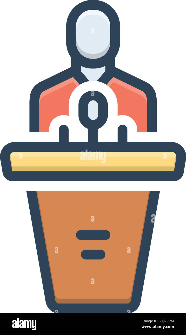 Lecturer icon Stock Vector Images - Alamy