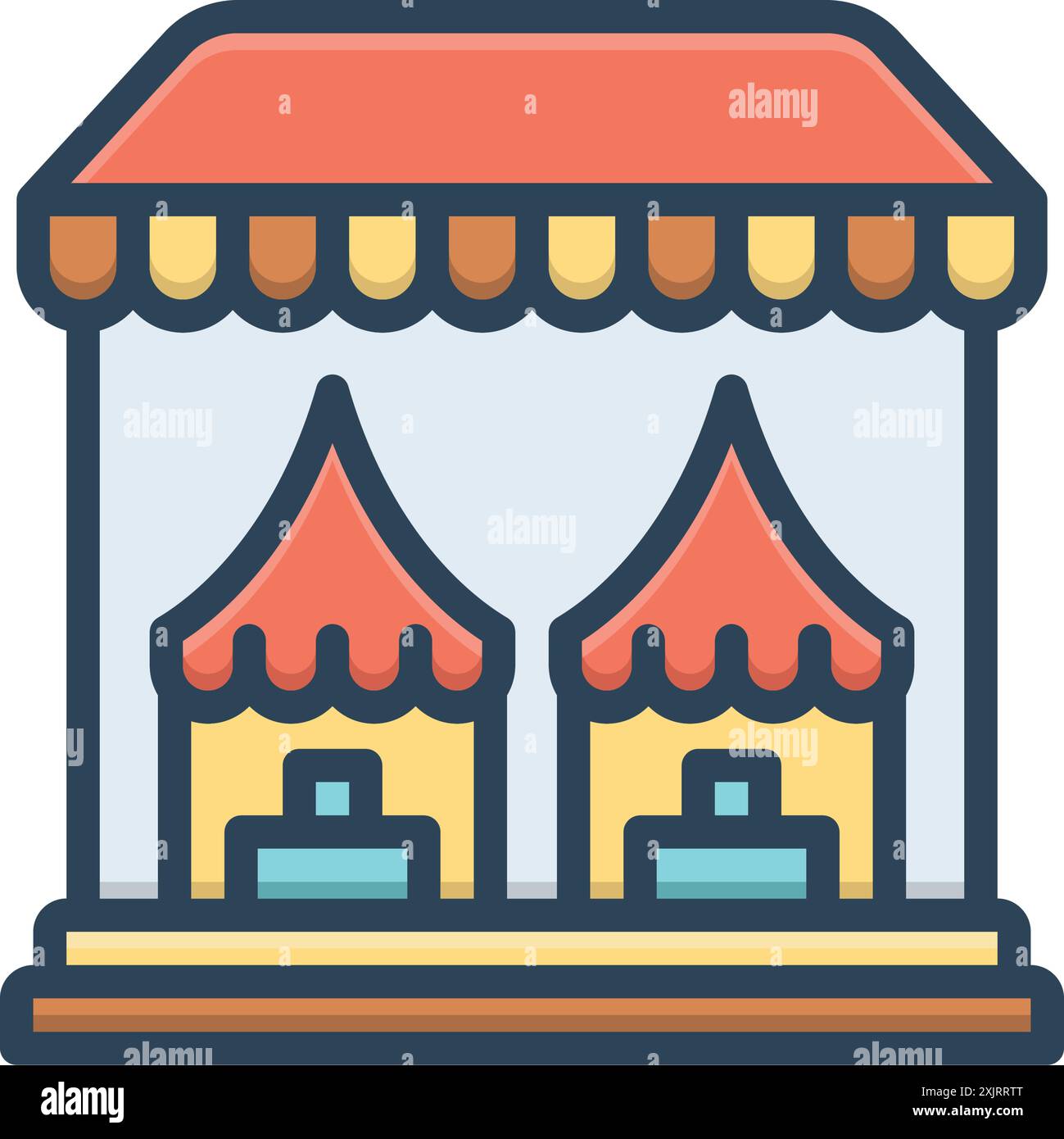 Shop markets Stock Vector Images - Alamy
