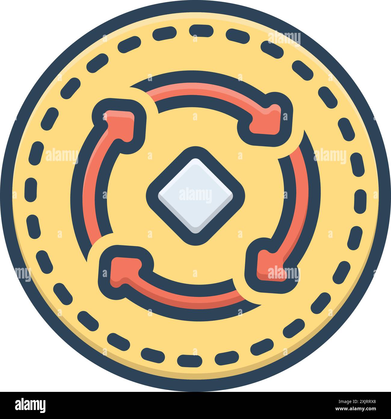 Icon for consists,repeat Stock Vector Image & Art - Alamy