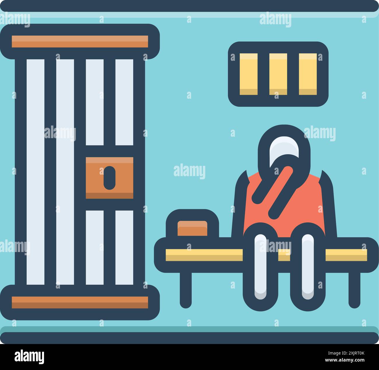 Jailbird Stock Vector Images - Alamy