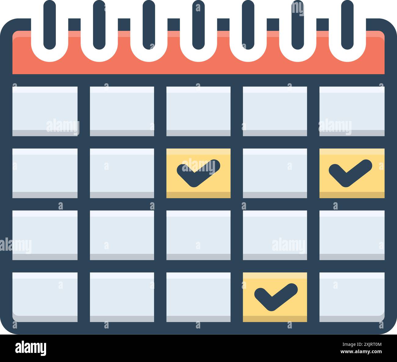 Icon for appointed, selected Stock Vector Image & Art - Alamy