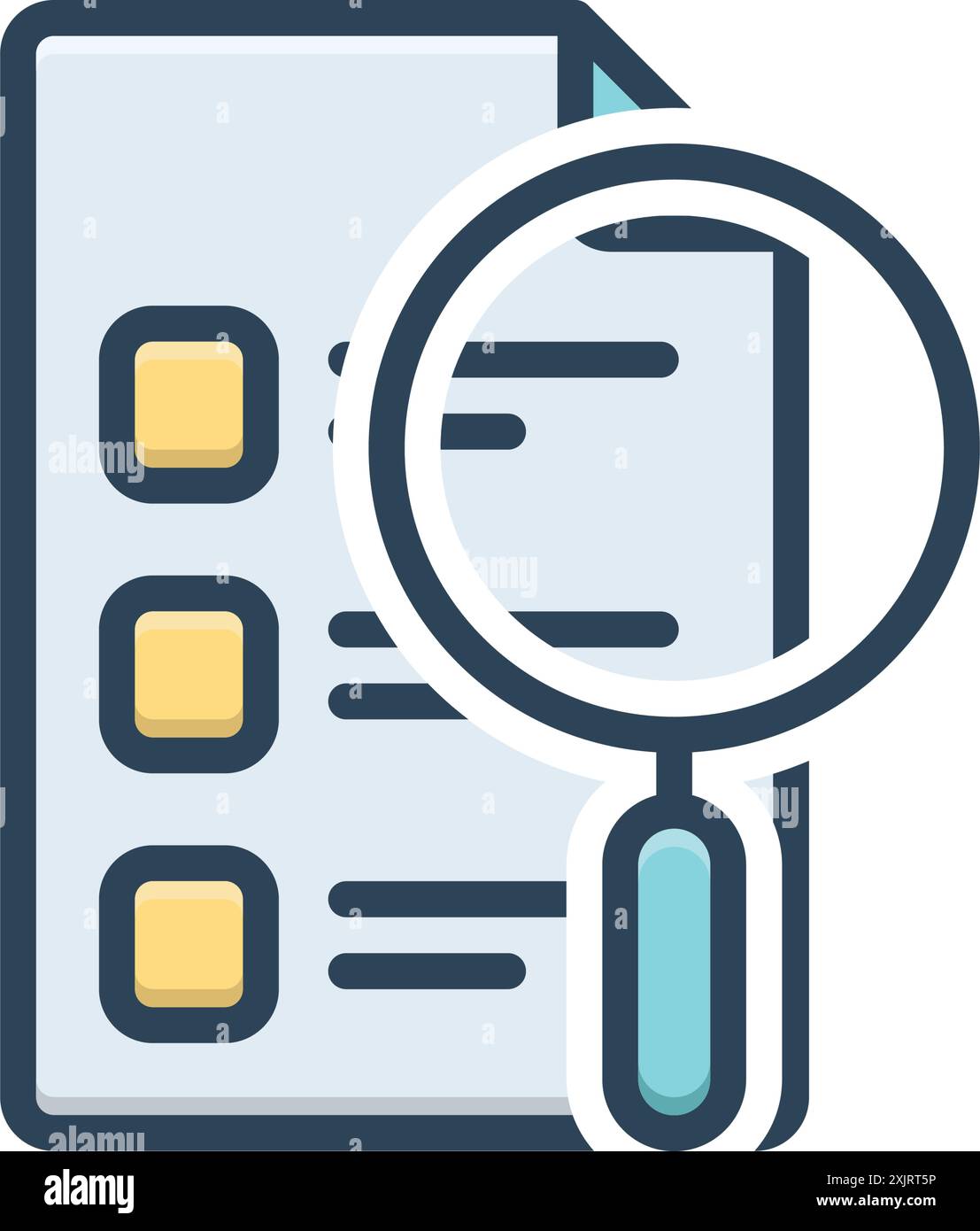 Review and examination Stock Vector Images - Alamy