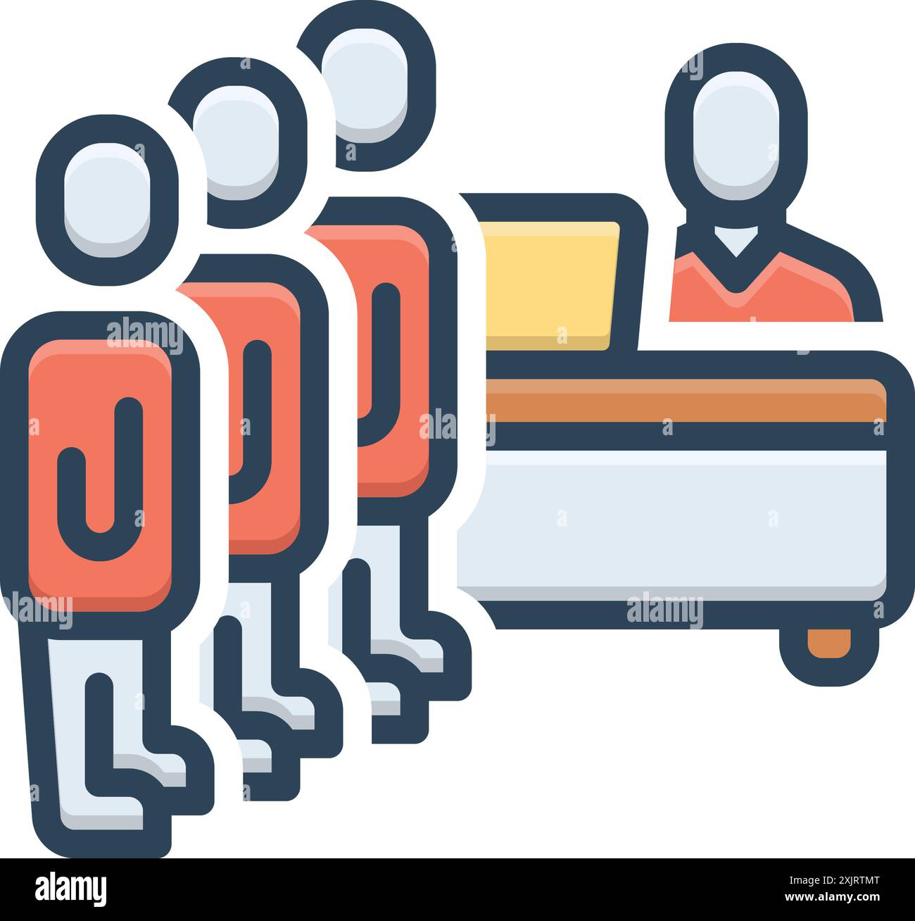 Icon for queue,order Stock Vector Image & Art - Alamy