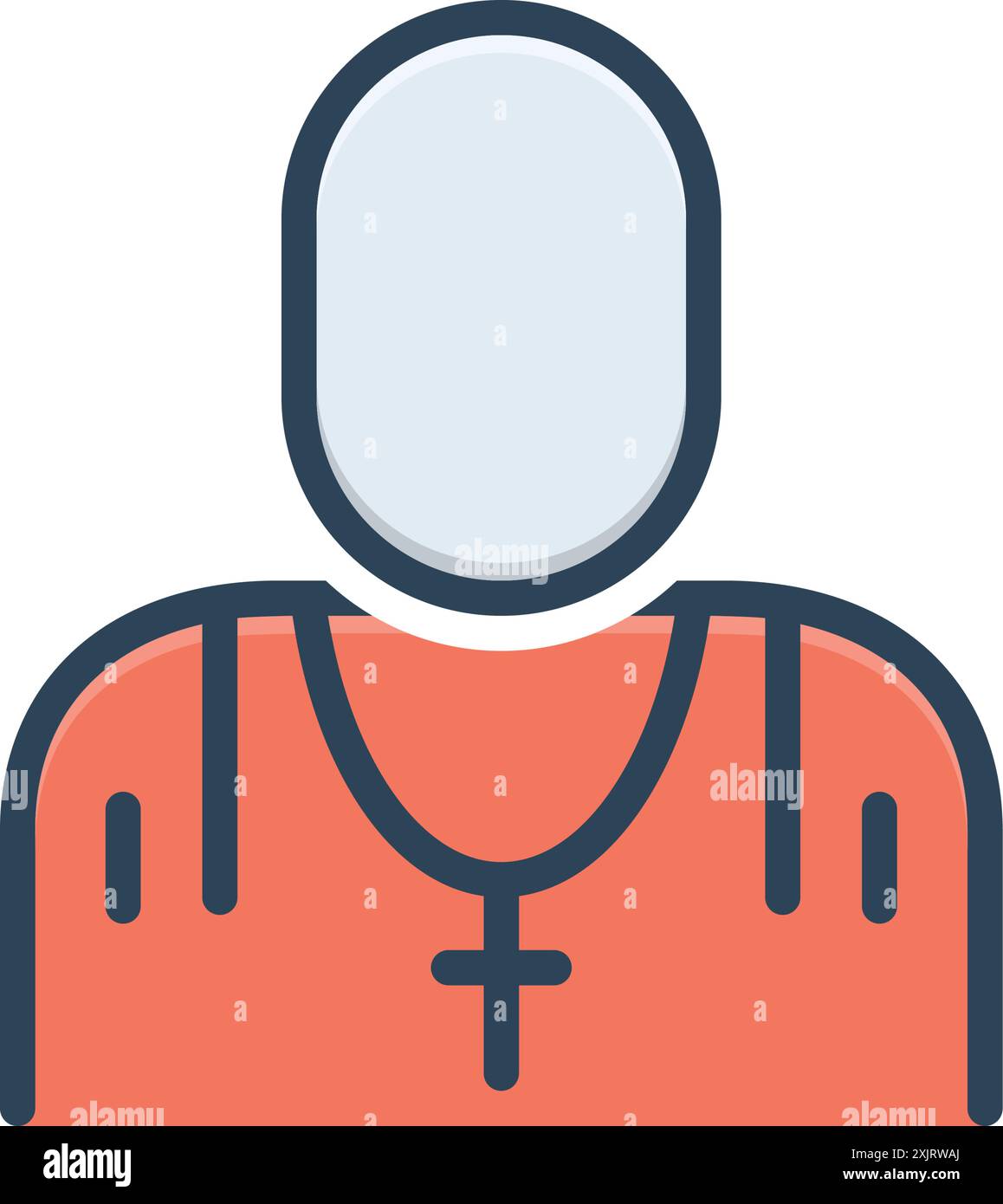 Icon for priest,christian monk Stock Vector Image & Art - Alamy