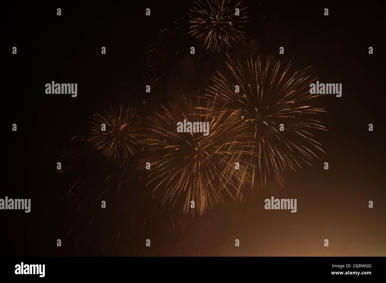 fireworks during Dev Diwali at Varanasi ghat Stock Photo - Alamy