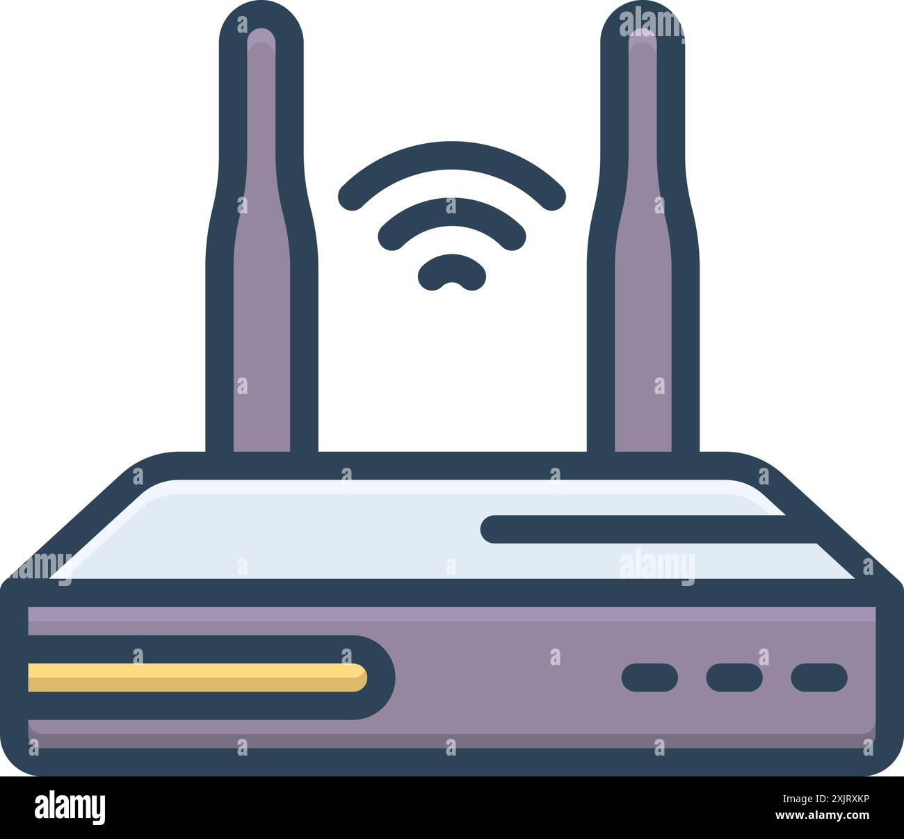 Icon routers network Cut Out Stock Images & Pictures - Alamy