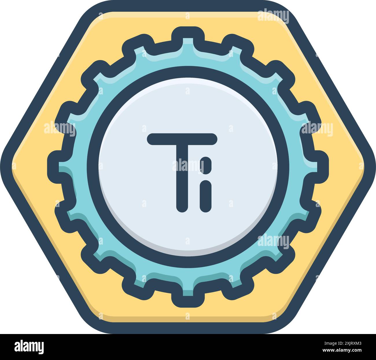 Titanium symbol Stock Vector Images - Alamy